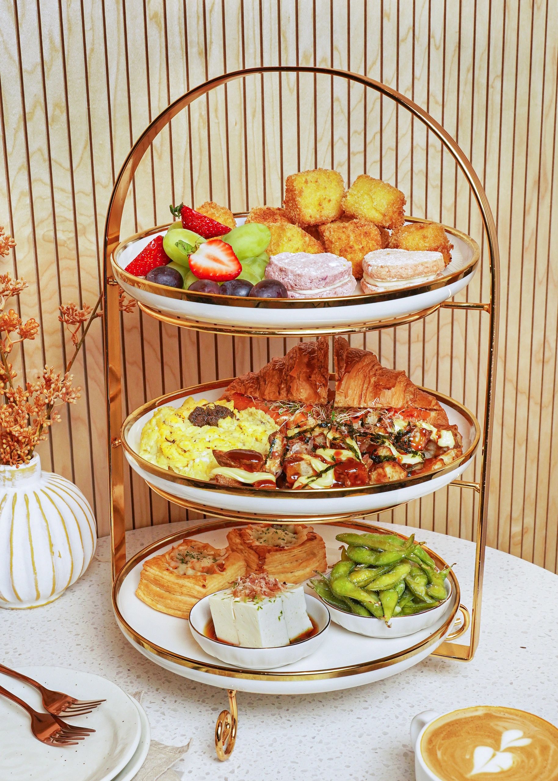 Afternoon Tea: Japanese Fusion Brunch Tower