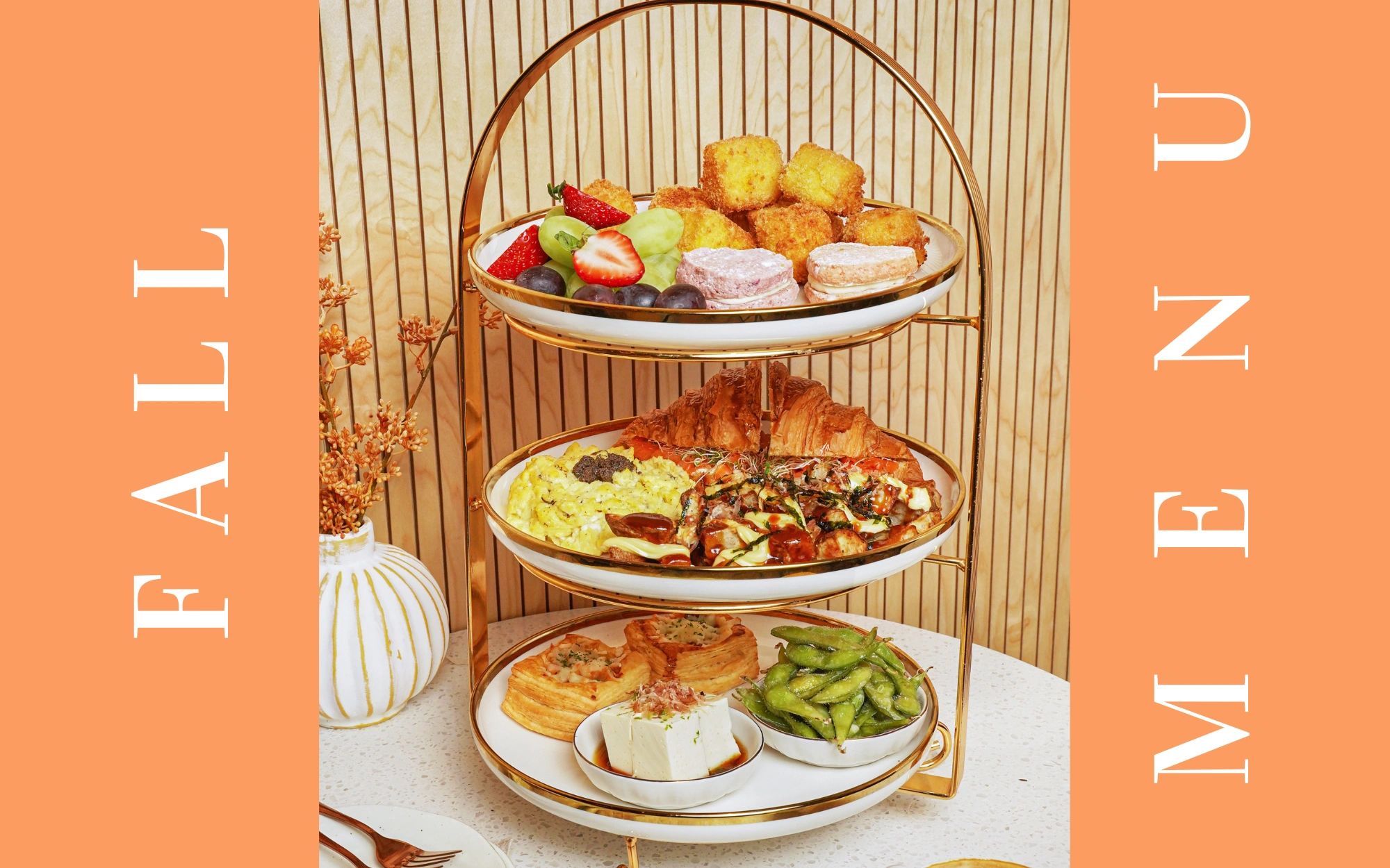 Japanese Fusion Fall Afternoon Tea