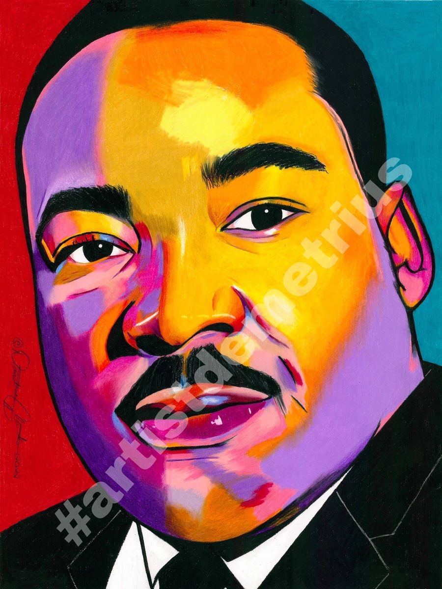 Martin Luther King (color)