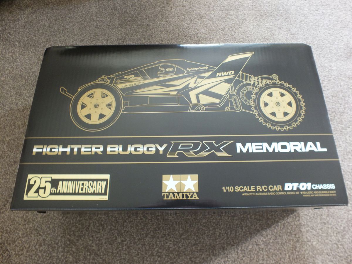 Tamiya Fighter Buggy RX Memorial LTD R/C Car Kit (DT-01) - 47460