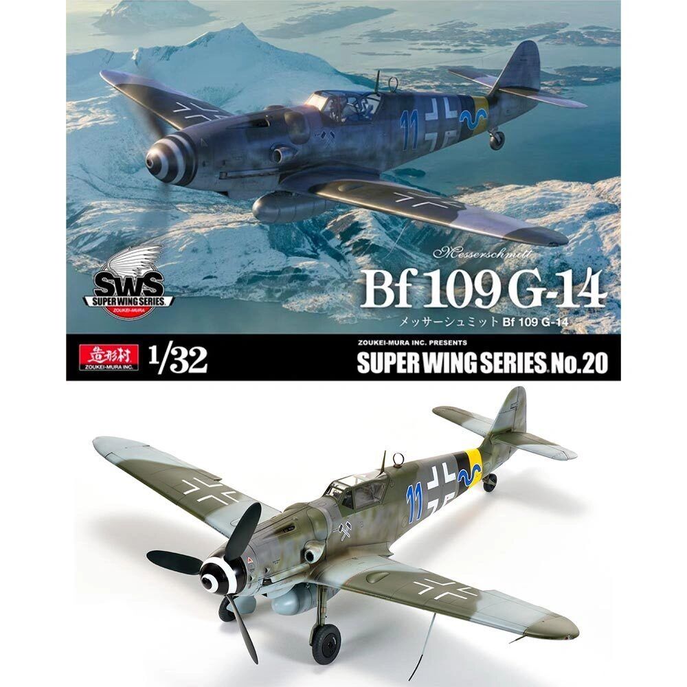 Zoukei Mura SWS20 Messerschmitt Bf109 G-14 1:32 Plastic Model Kit