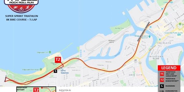 Tri CLE Rock Roll Run - Cleveland Triathlon, Ohio Triathlons