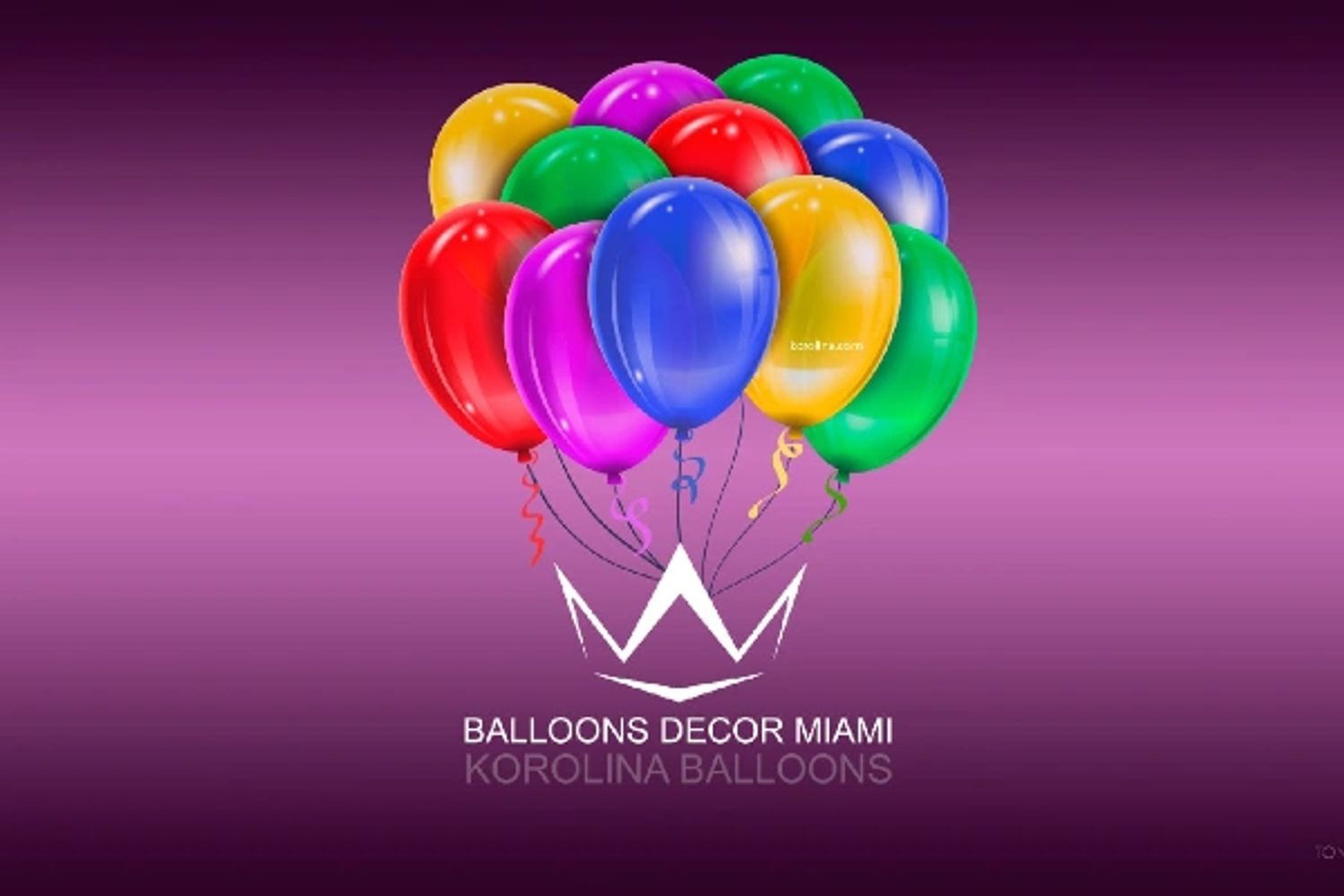 Balloons decorations and arch installation in Miami, FL