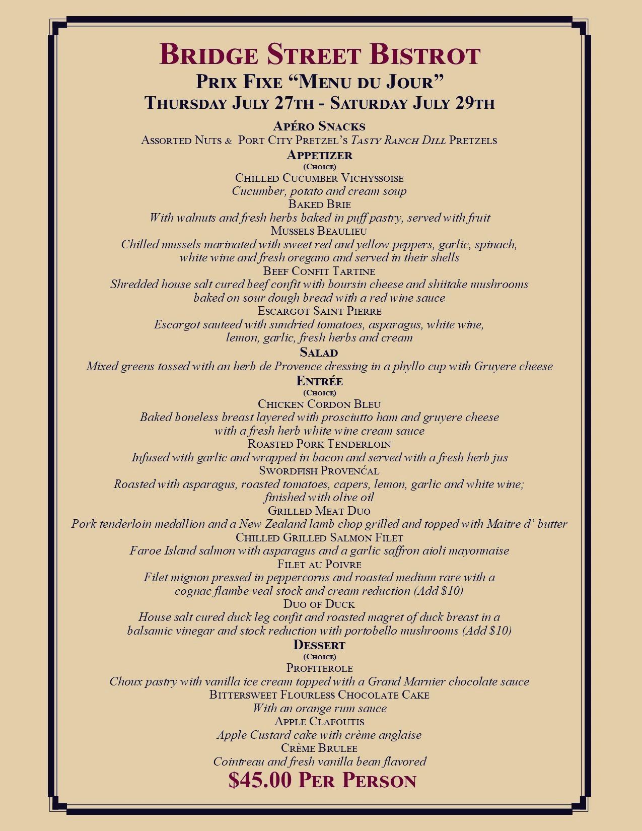 Bridge StreetBistrot