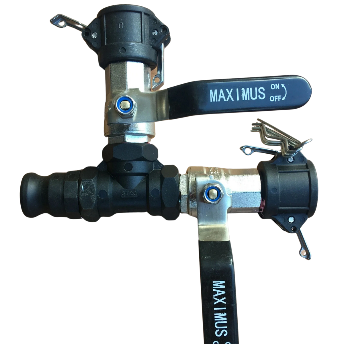 2 Way Hose Splitter - Poly Camlock