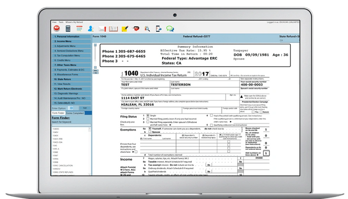 Professional Tax Software - Income Tax Service