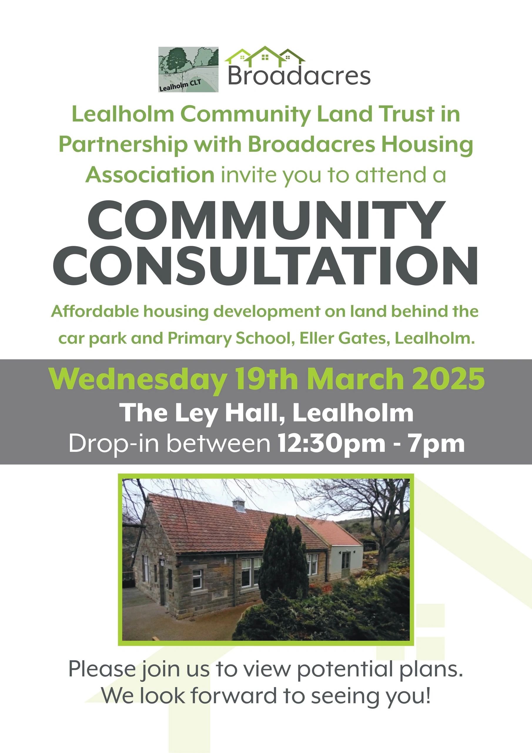 Community Consultation Event