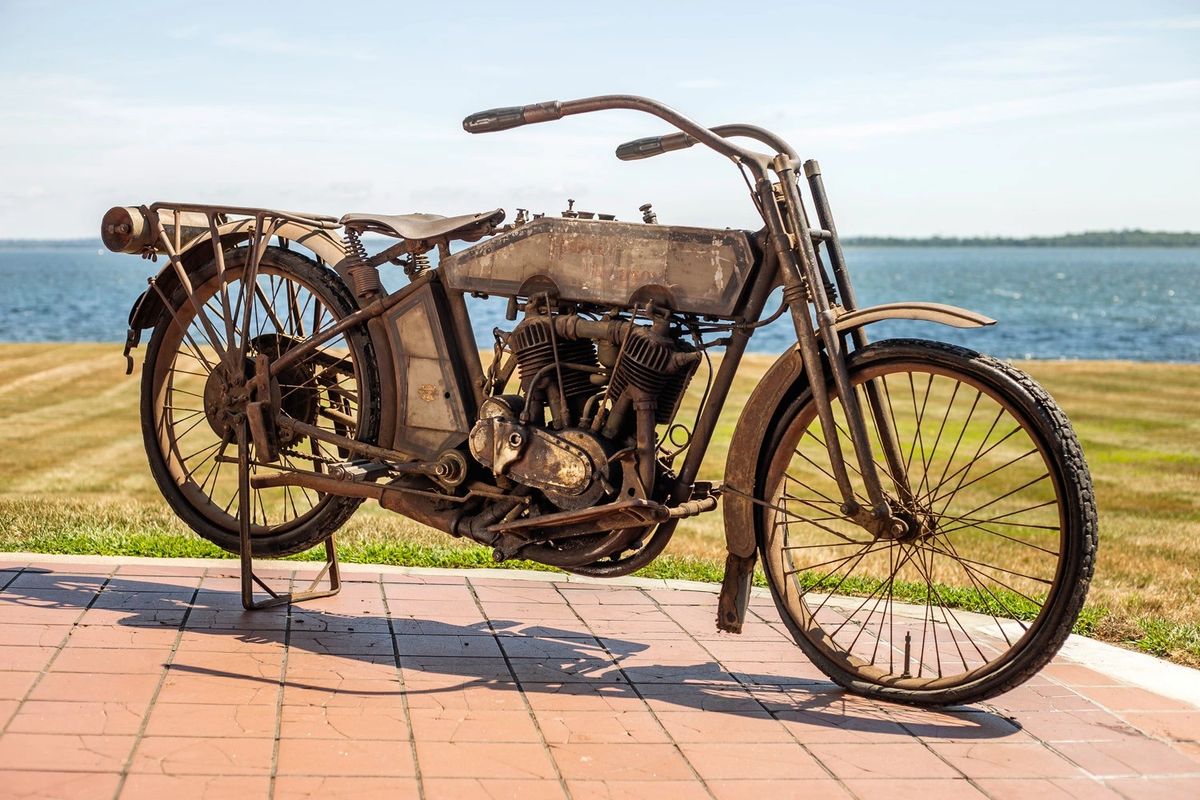 1915 Harley-Davidson Model 11K Twin 3 Speed Engine #6676K