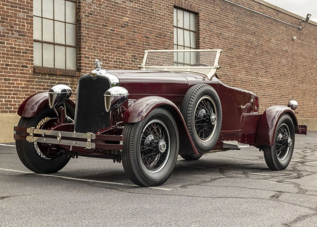 1927 Stutz AA Blackhawk Vertical 8 Boattail Speedster
