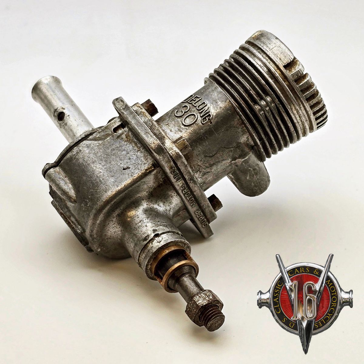 Super Motors Inc. Delong 30 Vintage Model Airplane Engine