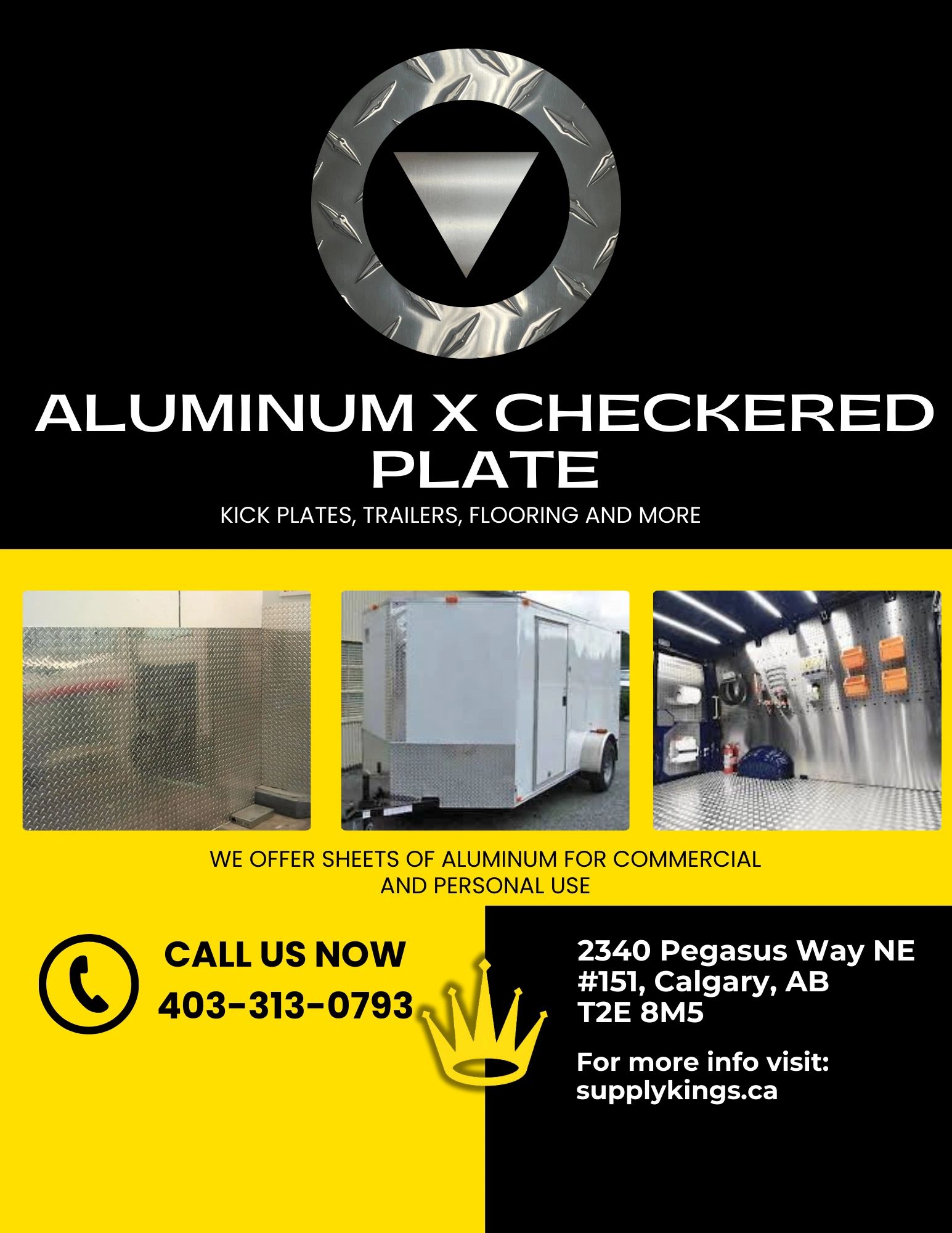 Supply Kings - Acrylic Plexiglas, HDPE Puckboard, Coroplast, ACM ACP ...