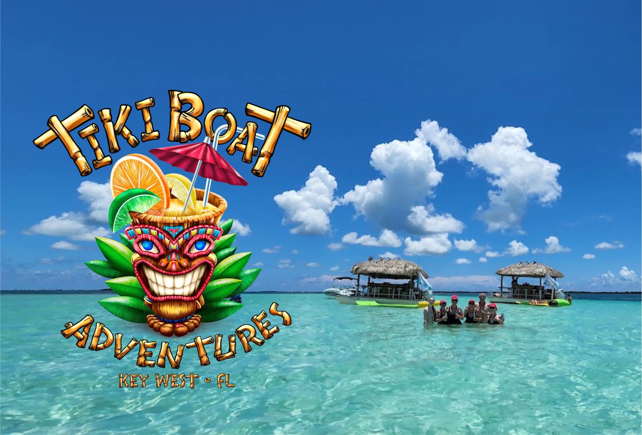 New Shared Sandbar Trip with Tiki Boat Adventures - Key West