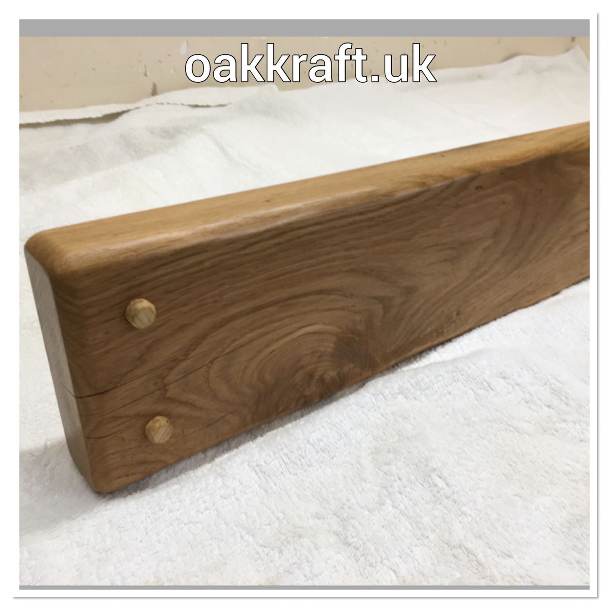 Solid Rustic Oak Lintel Style Beam 6" x 2" In Various Lengths