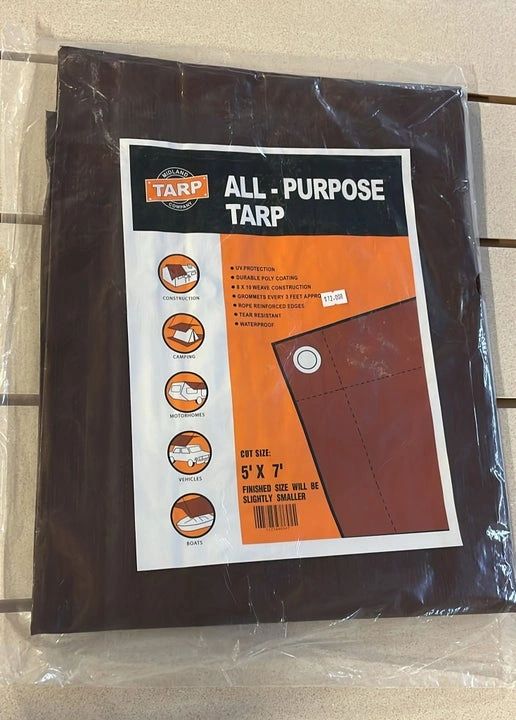 Tarp (Brown, 5x7')