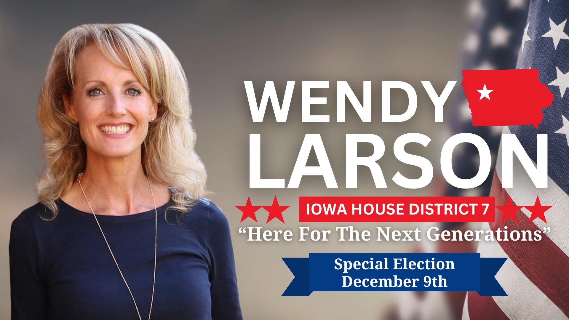 Wendy Larson for Iowa House