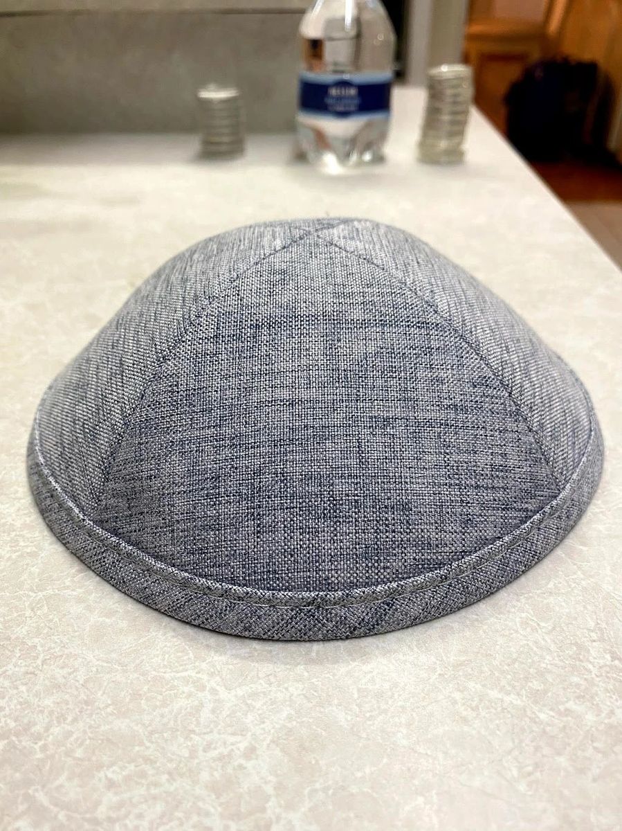 Jacob´s Linen Kippahs for weddings & Bar Mitzvah