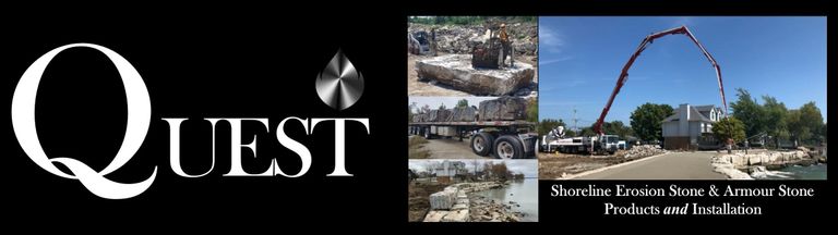 queststone.ca - Erosion Control Stone, Revetment Stone, Armour Stone