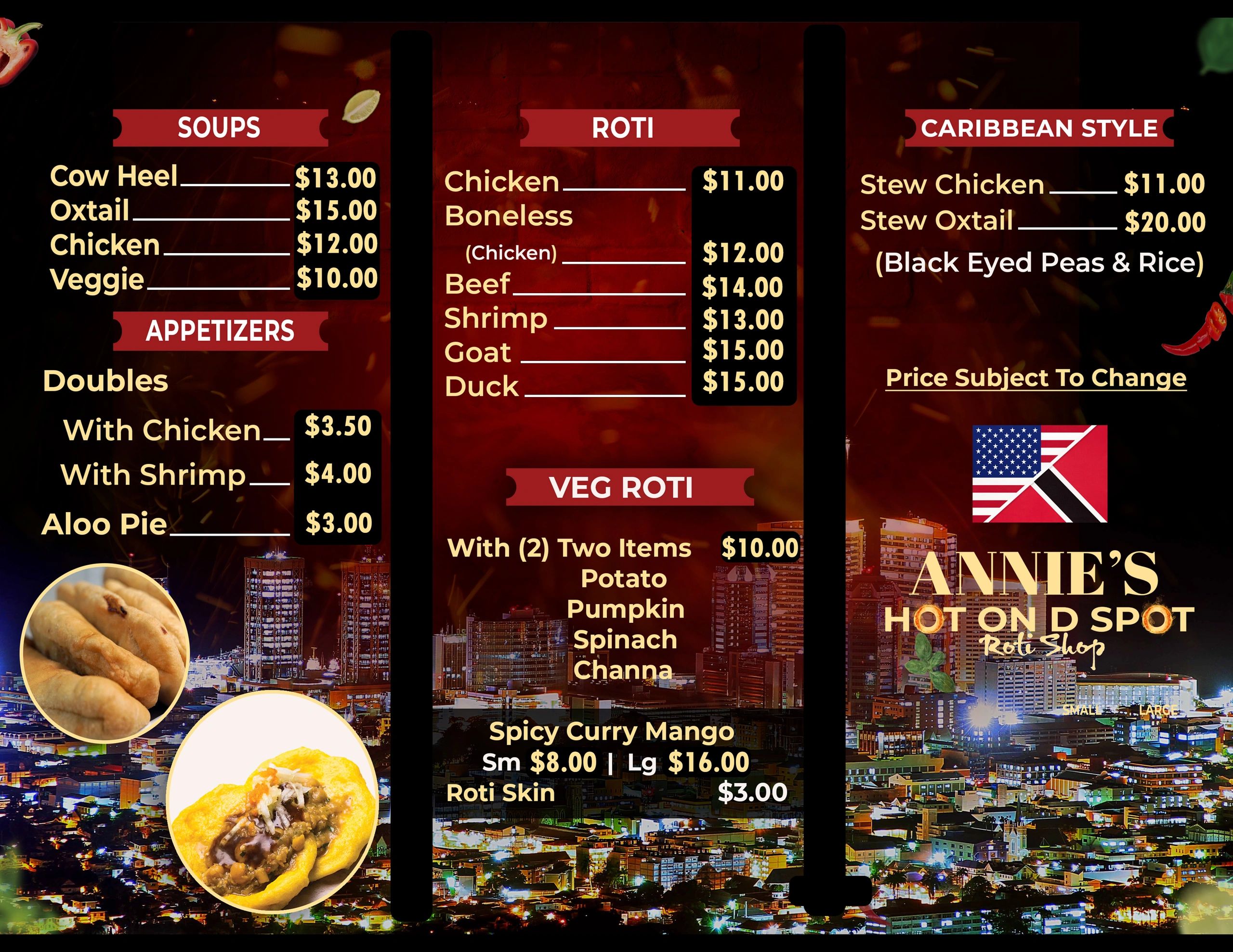 Annie's Hot On d Spot Roti Shop