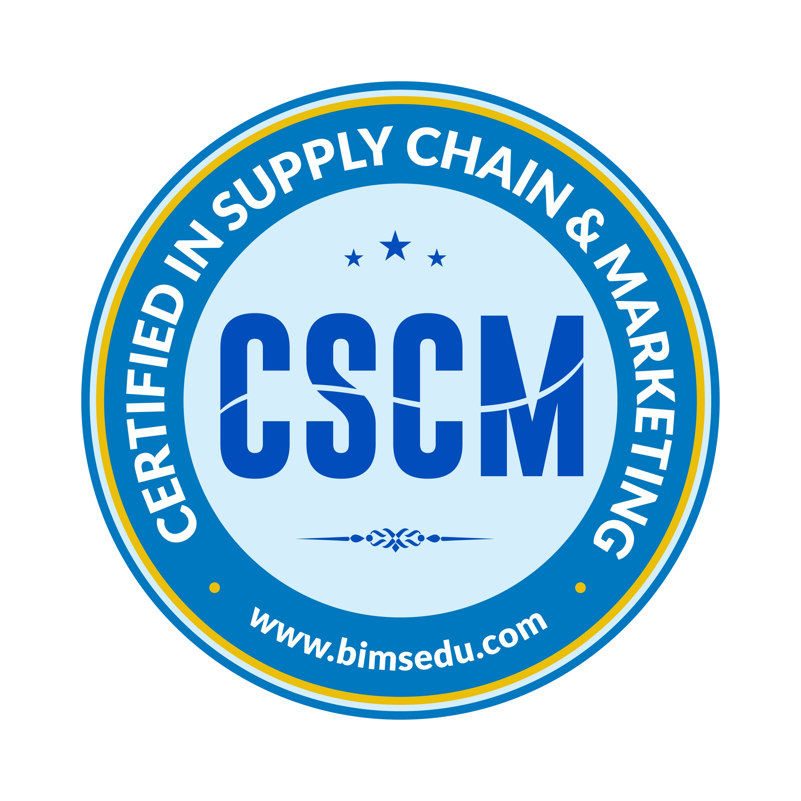 BiMS - Cscm, Certified in Supply Chain and Marketing