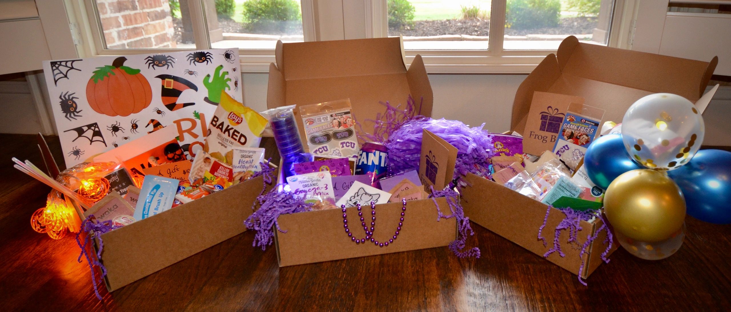 Gift Baskets for TCU Students | Frog Box