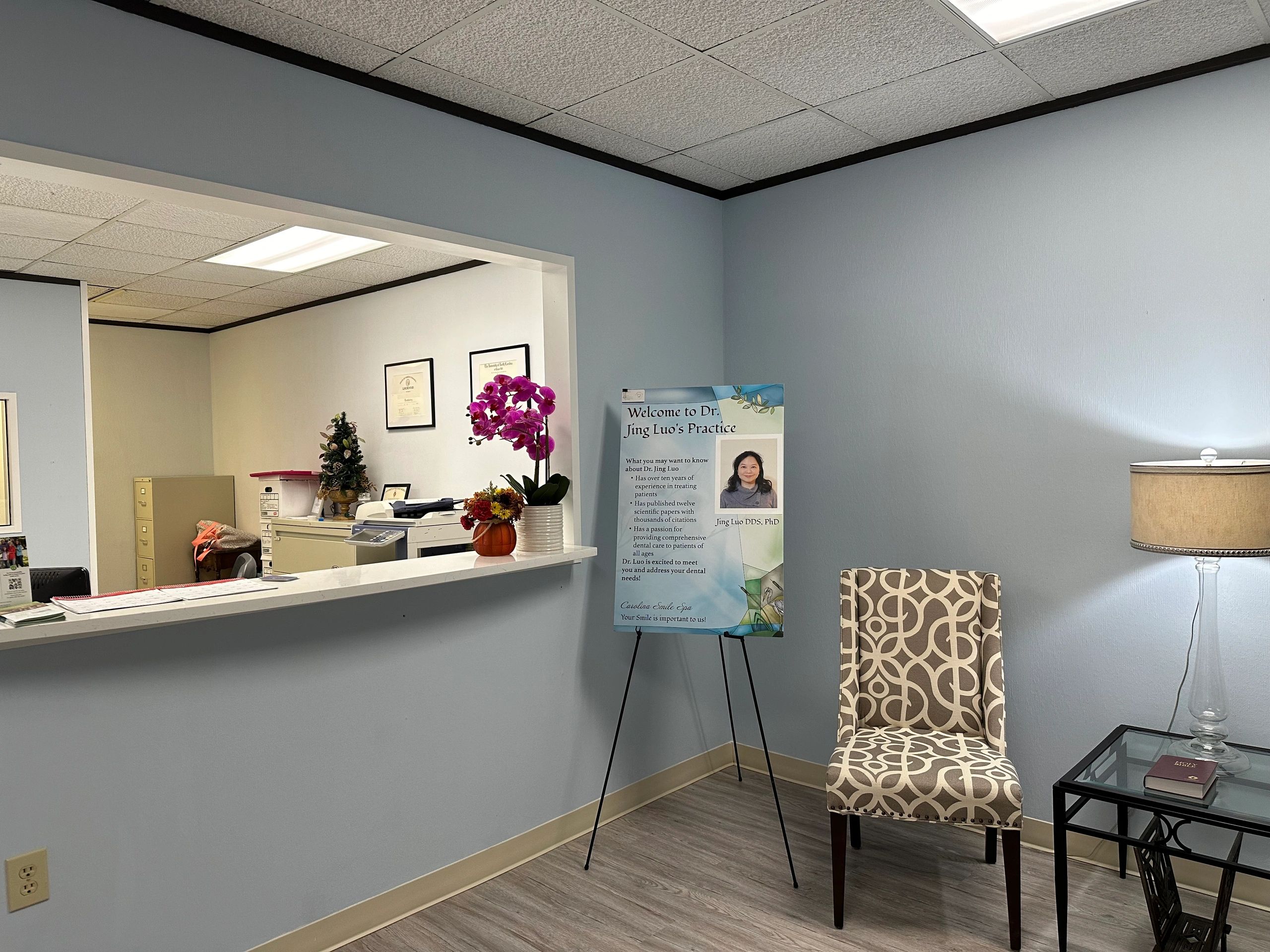 Make an Appointment with Jing Luo at Carolina Smile Spa