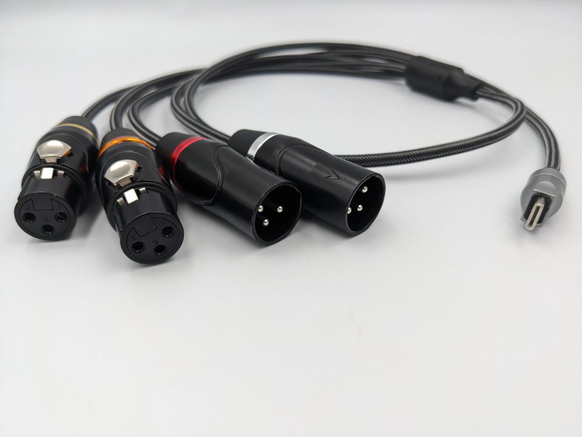 XLR Digital multicore Audio Interface lead to USBC 24bit/192khz