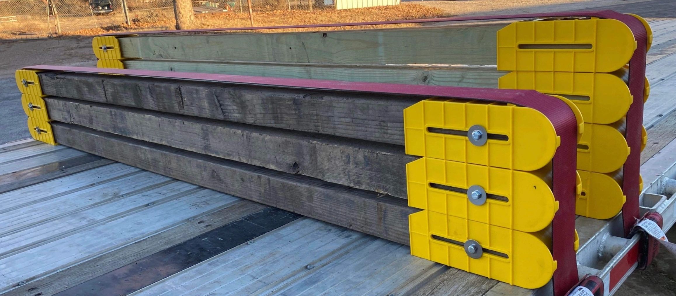 Safety Equipment for Cargo Securement - Strapping Blocks