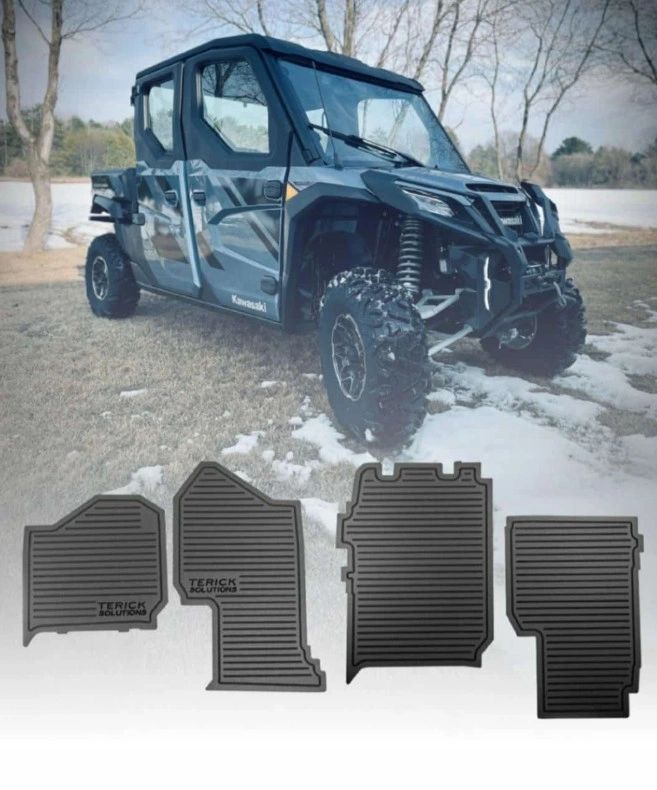 RIDGE 1000 TERICK SOLUTIONS FLOOR MATS - 4 DOOR RIDGE