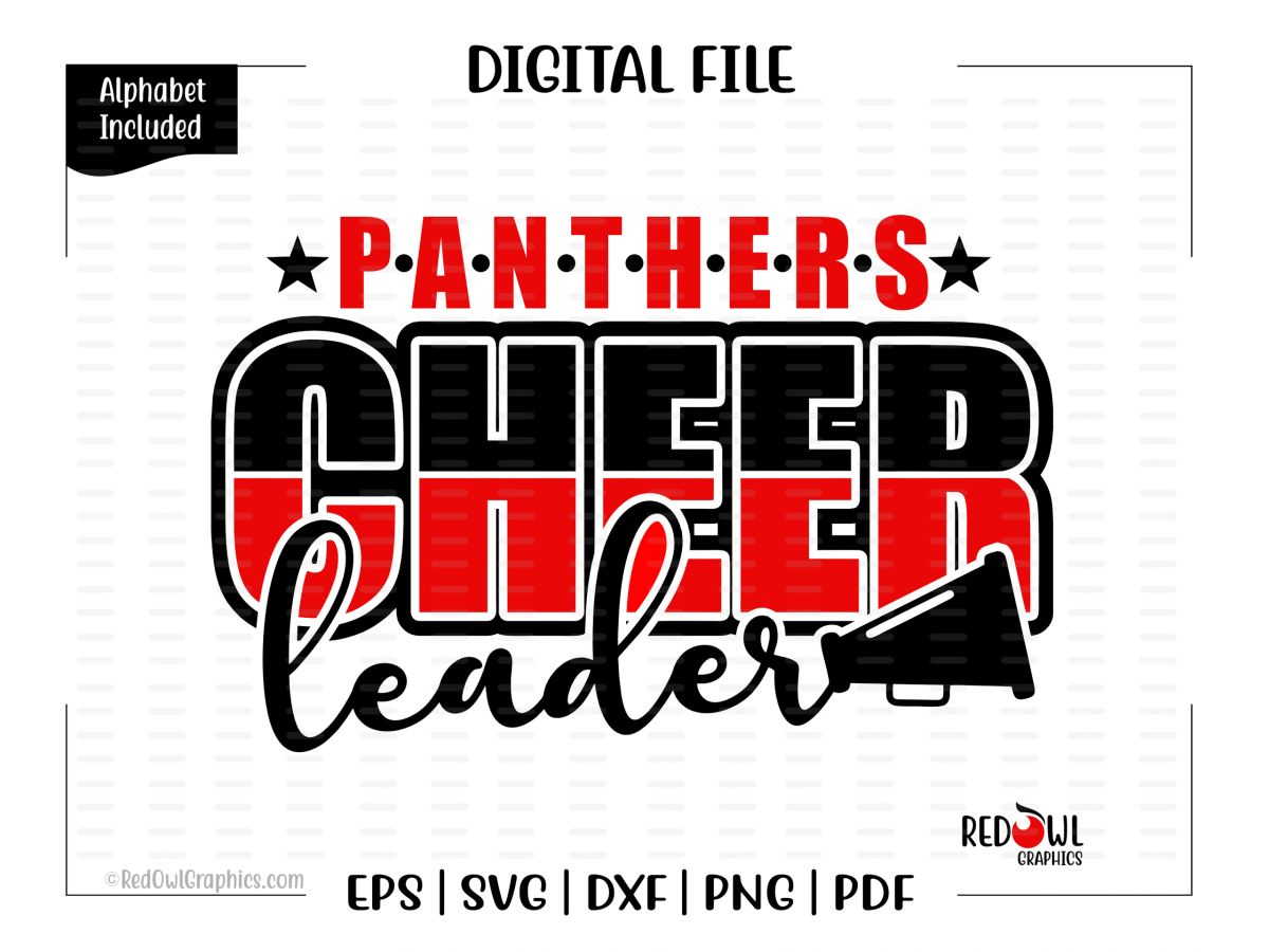 Panther Cheerleader svg, Panthers, Cheer, Cheerleading, svg, dxf, eps ...