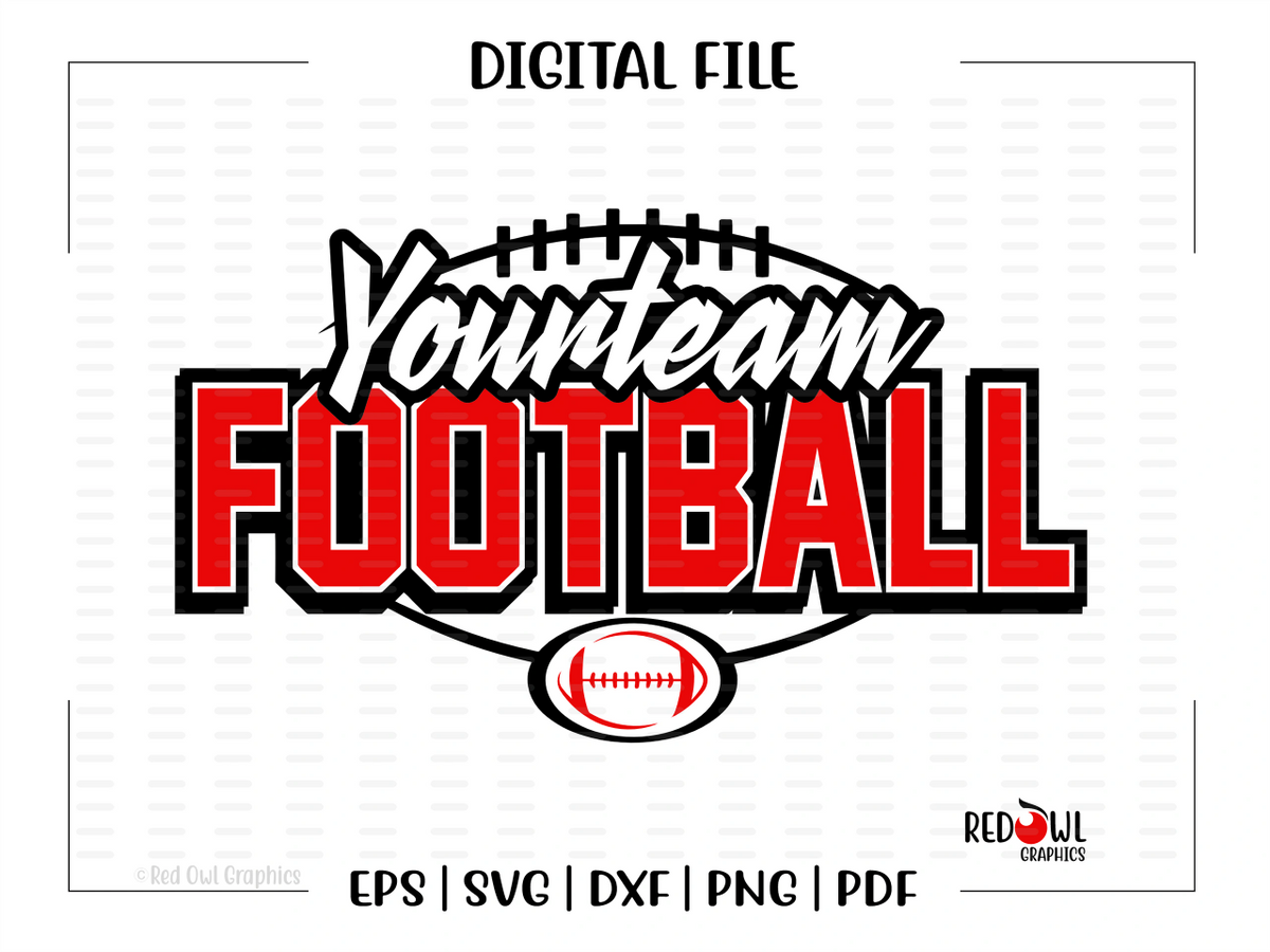 Custom, Personalized, Football svg, Football, svg, dxf, eps, png, pdf