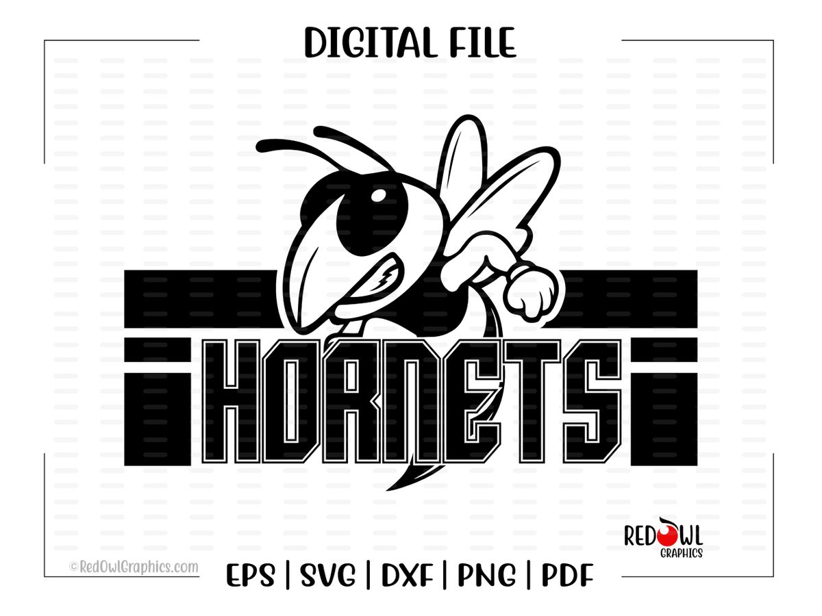 Hornets svg, Hornets, svg, dxf, eps, png, pdf