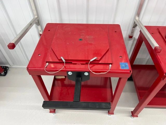 Set of 4 portable alignment stand with built in Turnplates