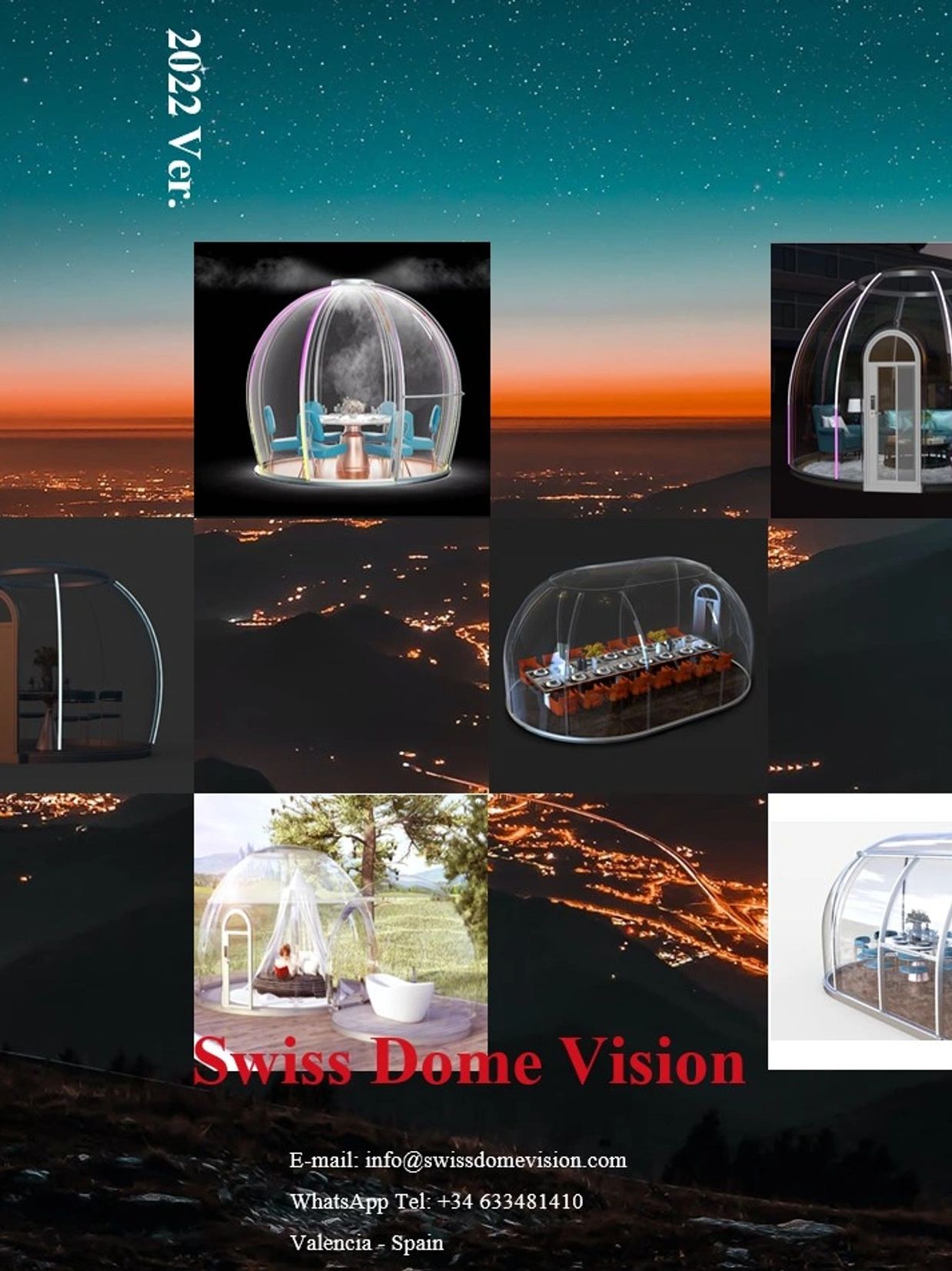 360º CLEAR PC DOME | Swiss Dome Vision
