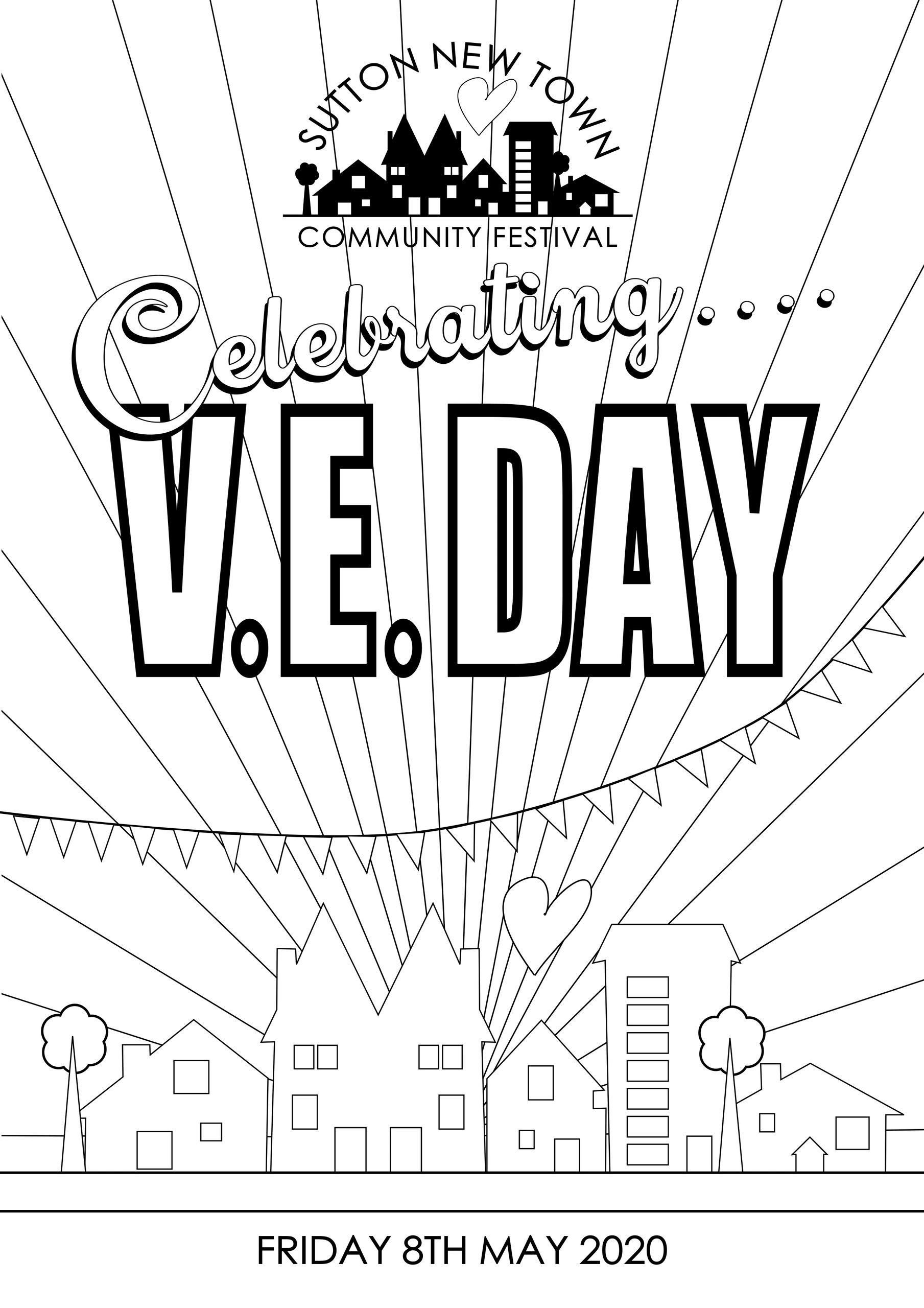 VE Day Colouring Competition