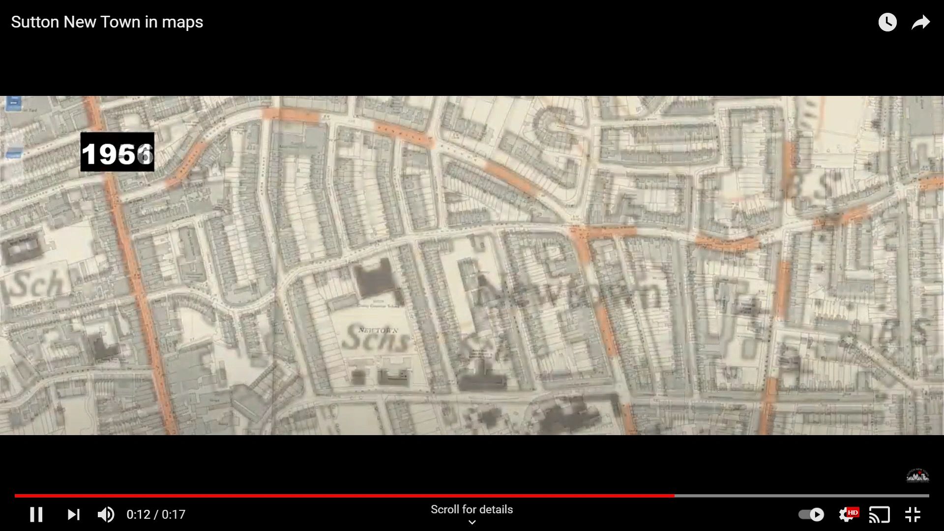 Sutton New Town history in maps