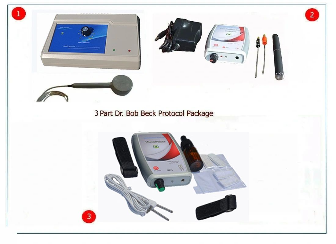 3 Part Dr. Bob Beck Protocol Package.