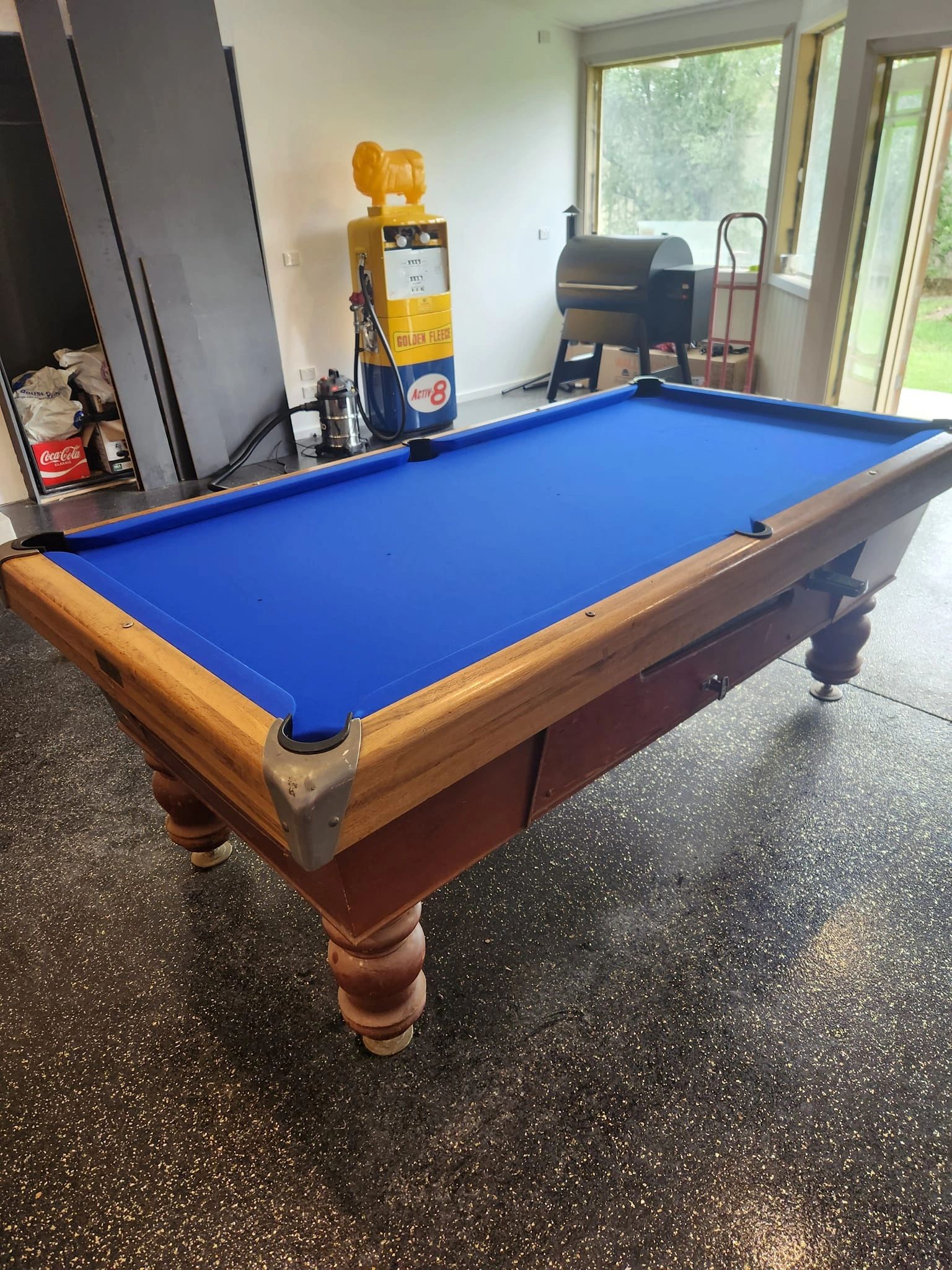 Pool Table Reclothing