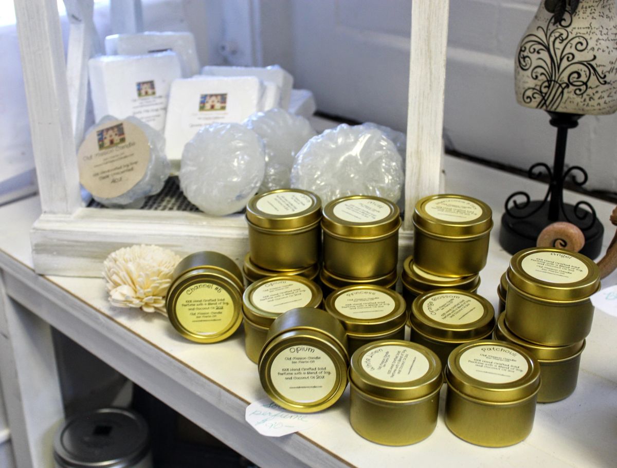 The Powder Room: Scented and Unscented Soaps, Solid Cream Perfumes ...