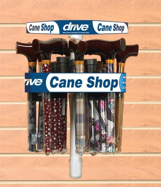 Rotating Cane Rack