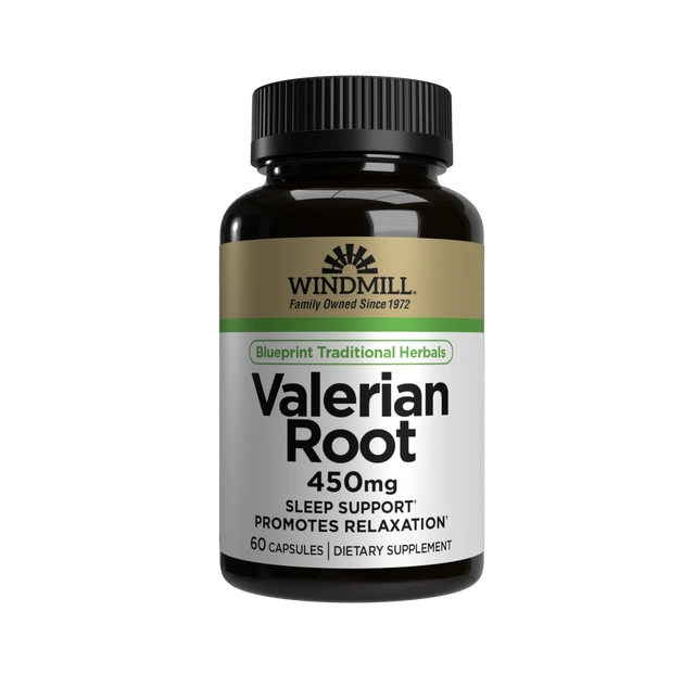 Valerian Root 450 mg.