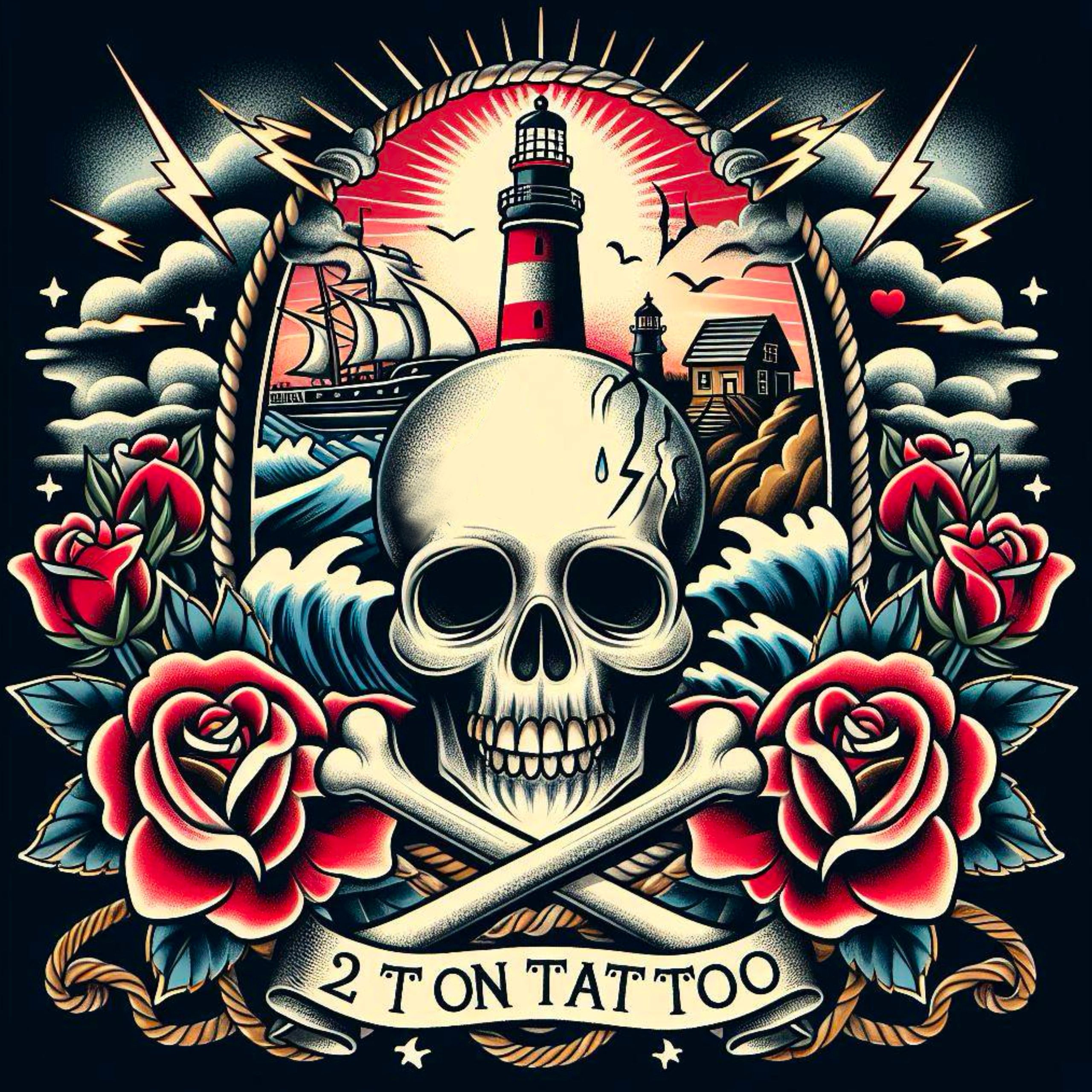 Tattoos and Piercings - 2Ton Tattoo Gallery