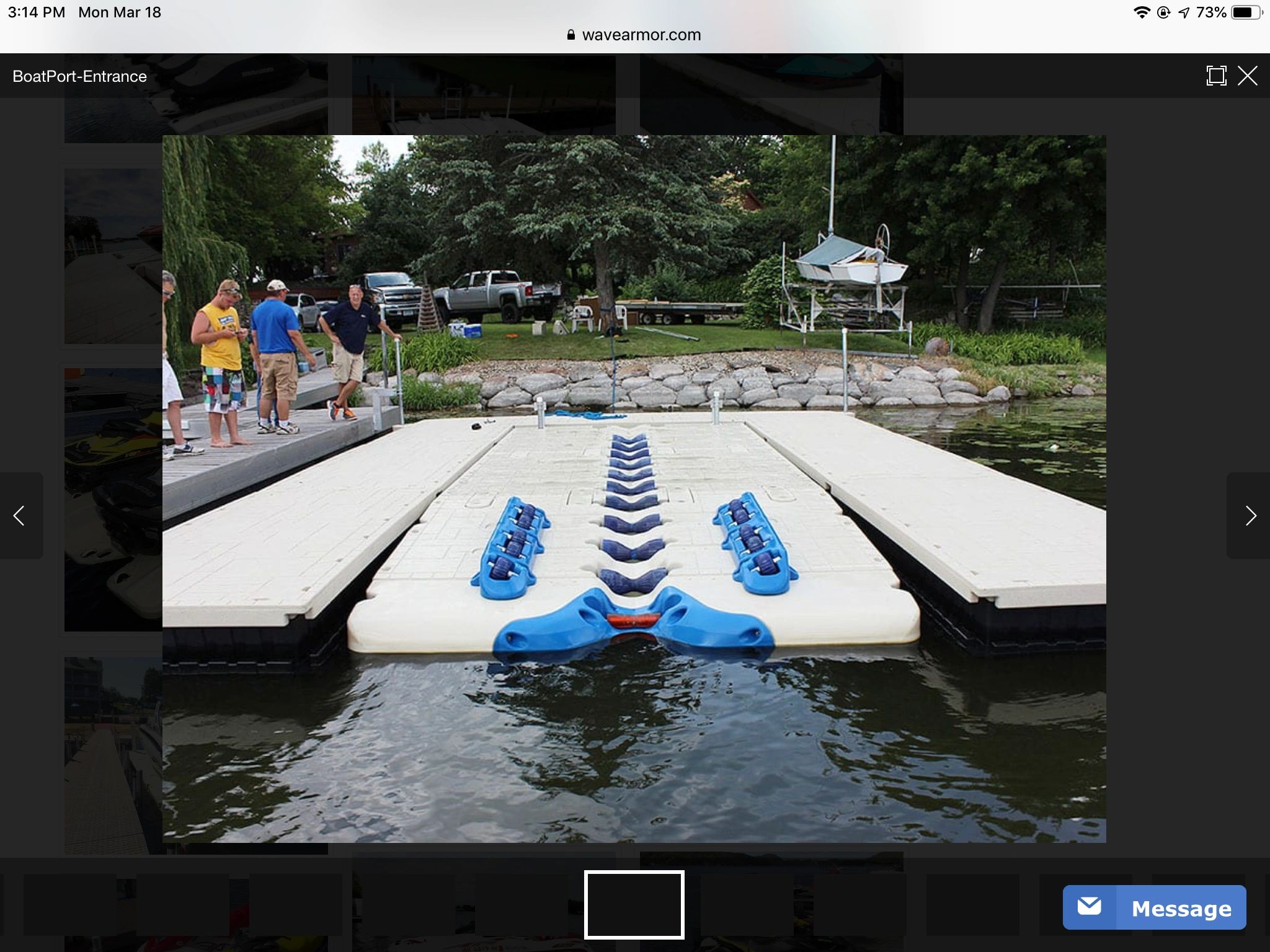 Floating PWC and Boat docks