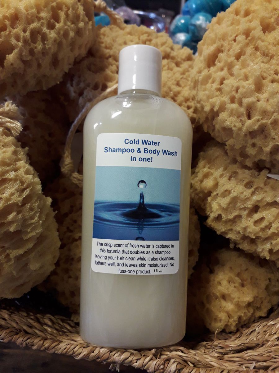 Body Wash & Shampoo in 1 (Cold Water Unisex Scent)