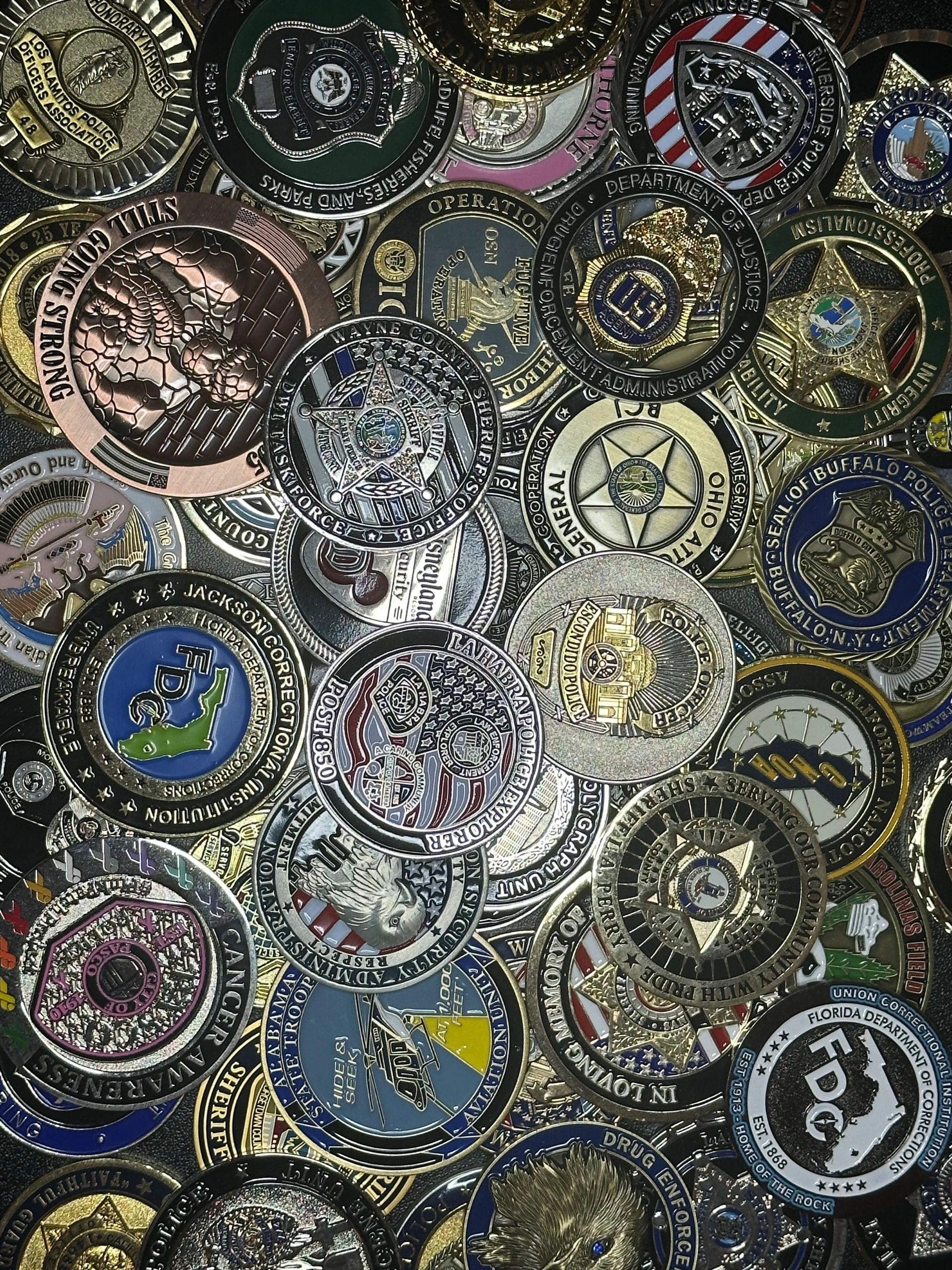 Custom Challenge Coins | Lawman Coins