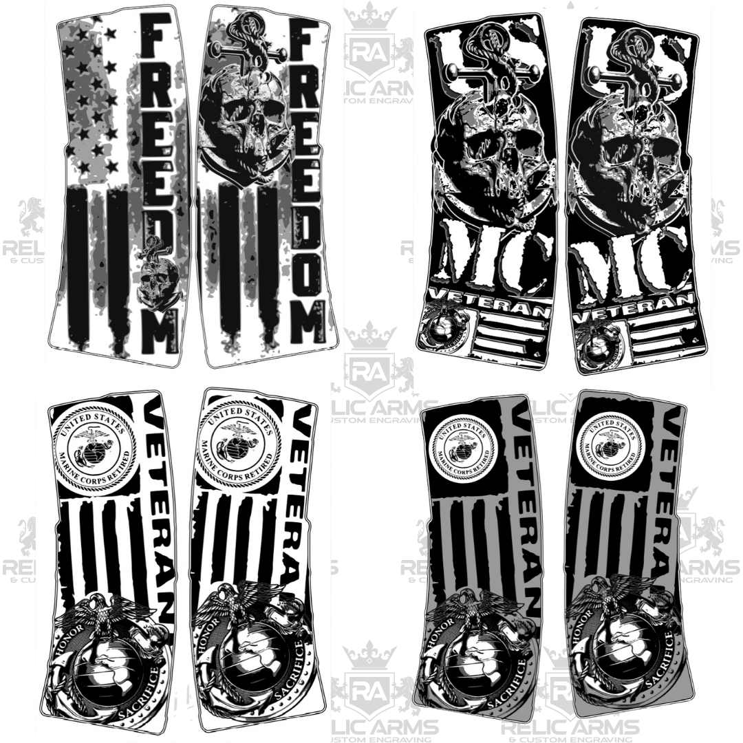 Veterans USMC PMag Design Bundle (24 Designs) Vector Corel .PDF Files