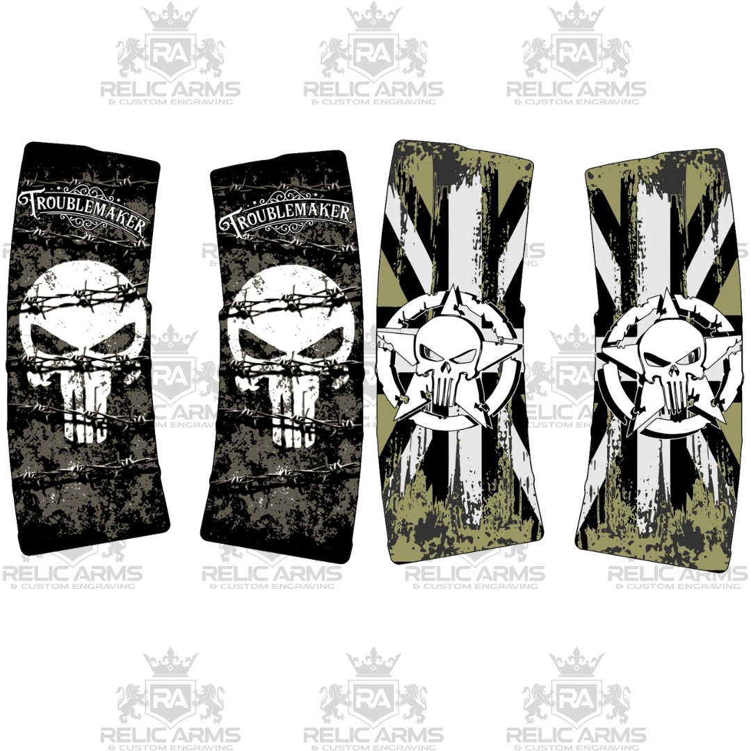 "Union Jack Punisher"Bundle (21 Designs) PMAG Laser Vector and Color ...