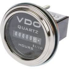 331.602 VDO Cockpit International Hourmeter Hours 52mm 12 volt Non ...