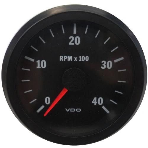 333015038 VDO Cockpit Vision Tachometer Electric 0-4000 rpm 80mm 12 ...