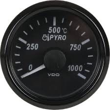 A2C3833050030 VDO SingleViu Pyrometer Electric Full Sweep 0-1000c 52mm ...