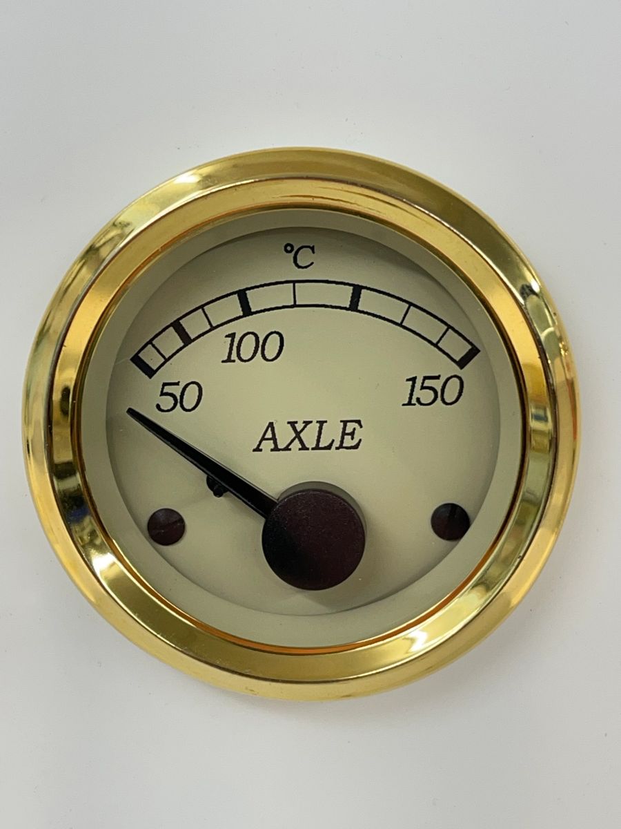Heritage Gold AXLE Oil Temperature Electric Short Sweep 50-150 c 52mm ...